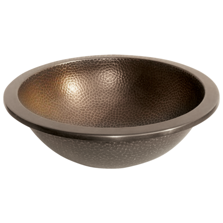 Round Copper Bowl Sink - Coppersmith® Creations