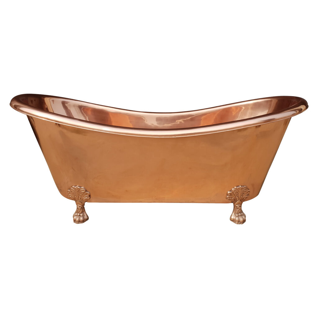 Copper Clawfoot Tub Full Copper Finish Coppersmith Creations copper-clawfoot-tub-full-copper-finish-coppersmith-creations