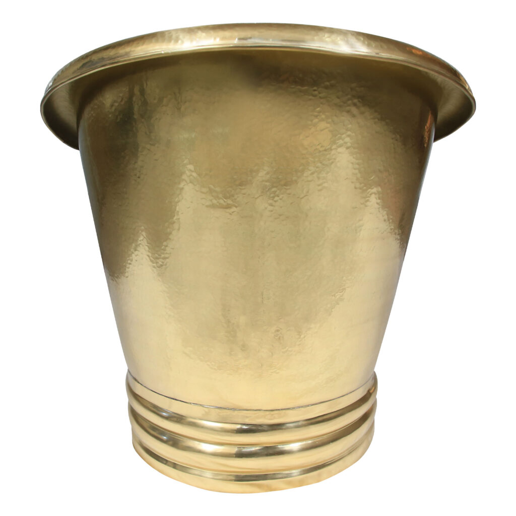 Hammered Brass Bathtub Full Brass Finish - Coppersmith® Creations
